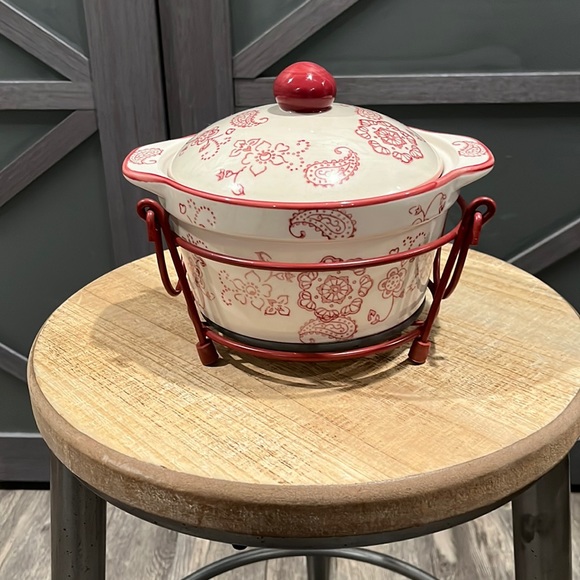 Temp-Tations | Kitchen | Temptations By Tara Quart Round Baking Serving ...